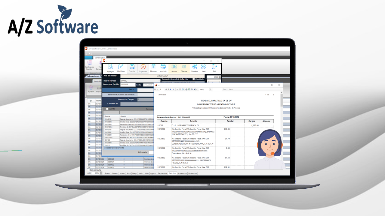 AZSofware - Soluciones y Sistemas Empresariales